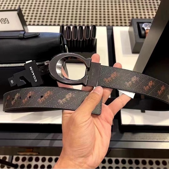 Coach | Accessories | Coach Sculpted Signature Buckle Cut To Size ...